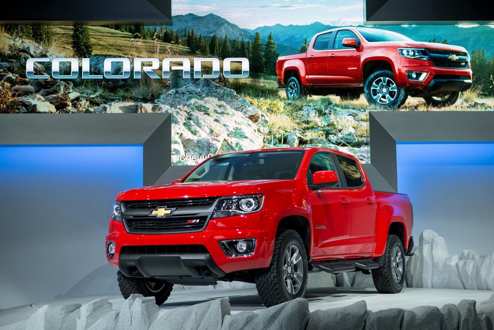 เปิดตัวแล้ว 2015 Chevrolet Colorado ที่งาน LA Auto Show - ข่าว ราคารถ ...